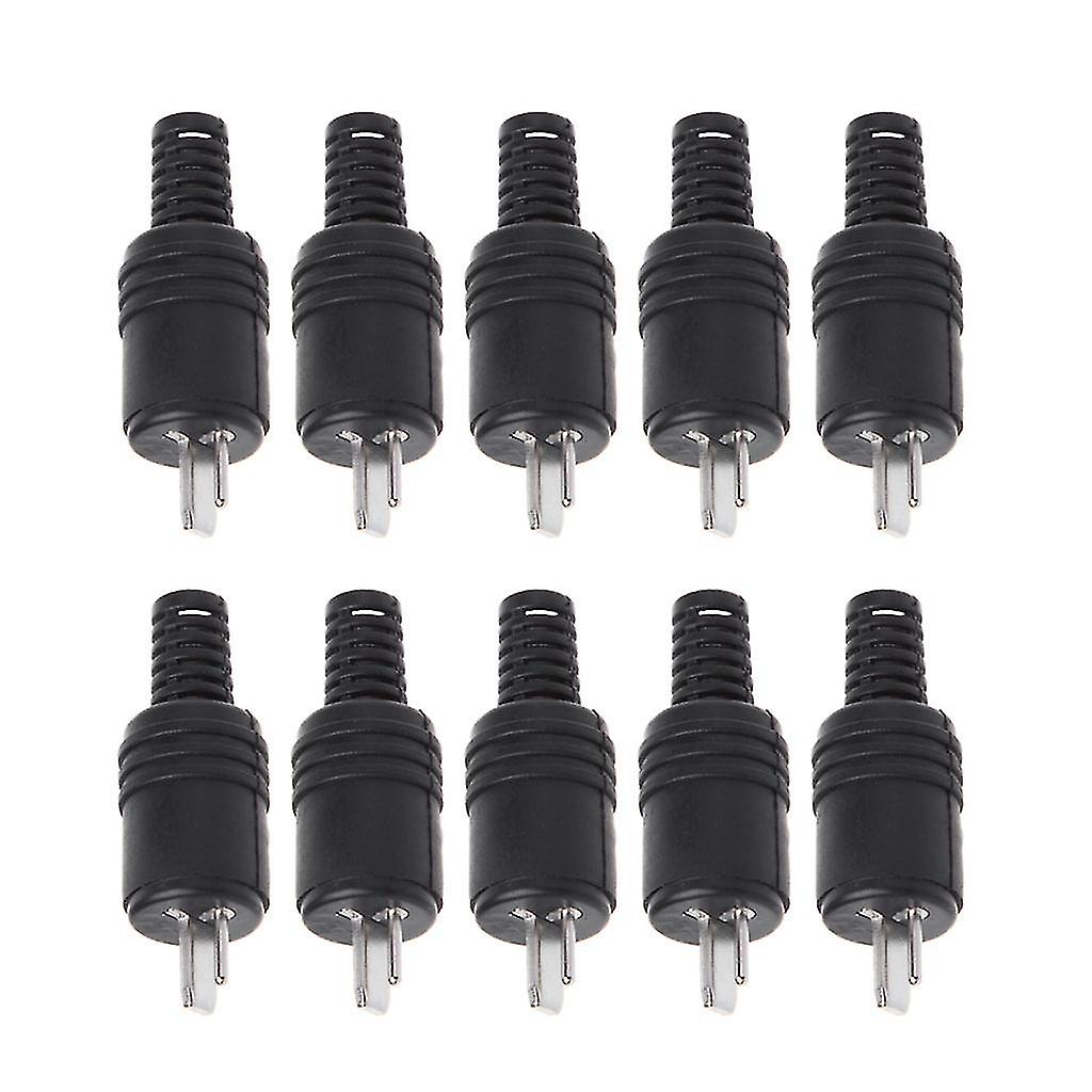 Lei Song 10pcs 2pin Din Speaker Male Plug Hifi Connector Screw ...
