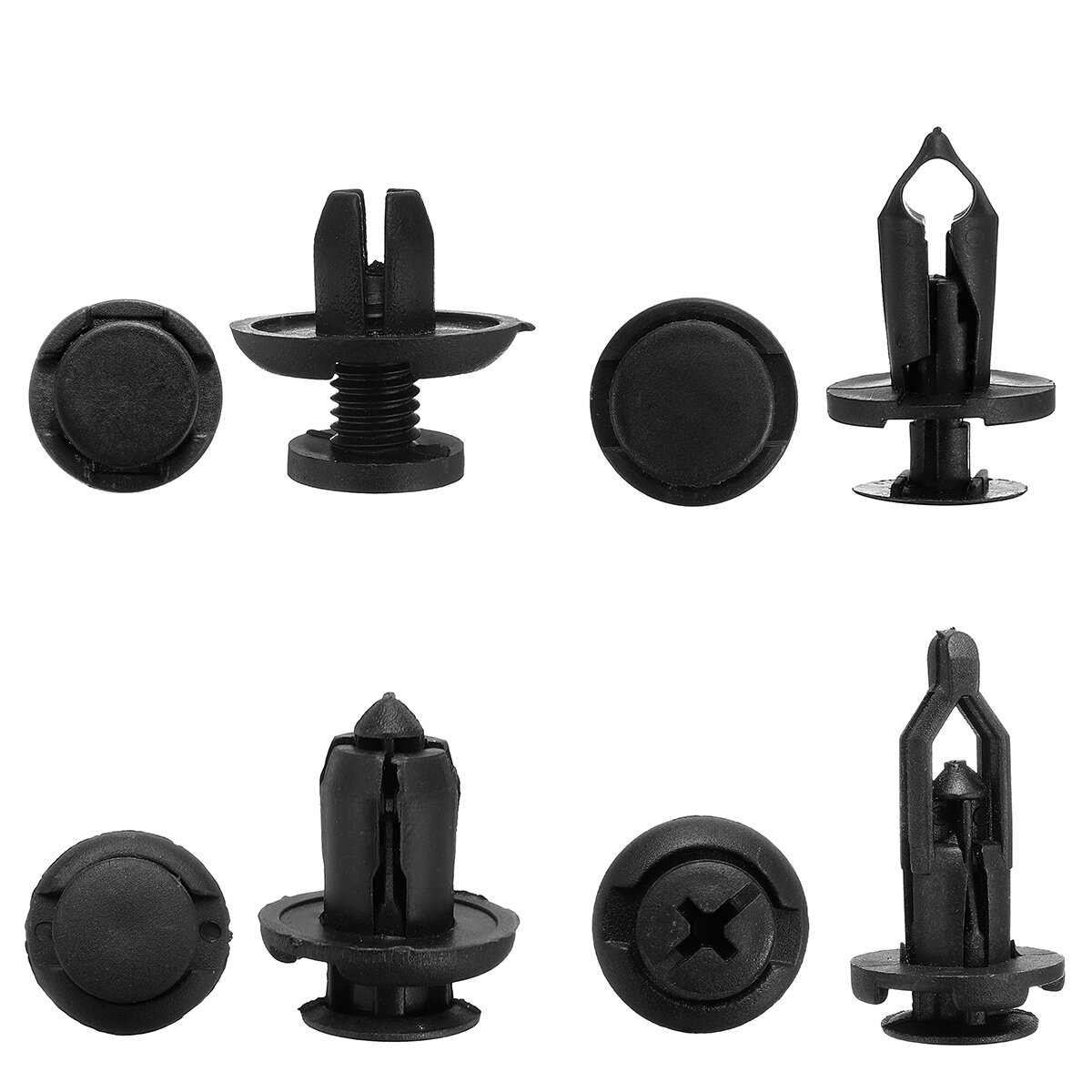 Lei Song 40pcs Push Pin Rivet Bumper Fender Retainer Fastener Bumper ...