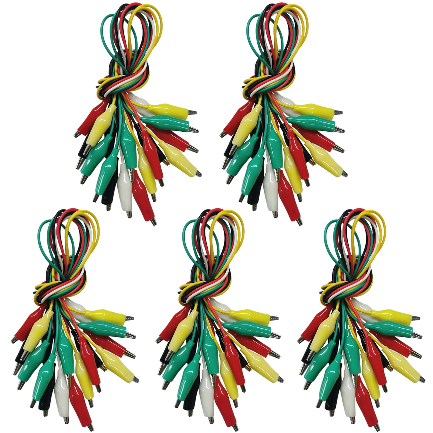 Lei Song 50pcs__20PCS Preminum Crocodile Alligator Clips Electrical, 5 ...