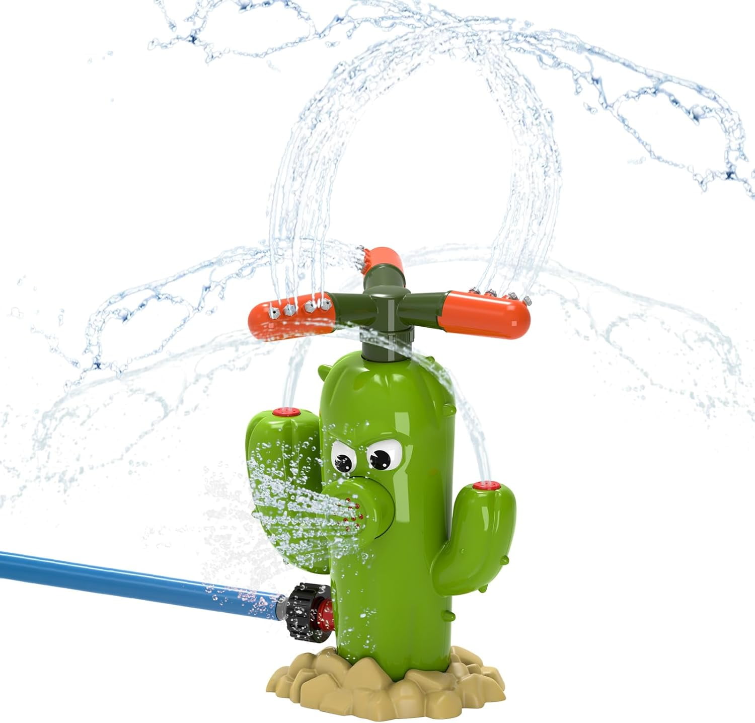 Lei Song Cactus Water Sprinkler compatible Kids, Toddler Play Water ...