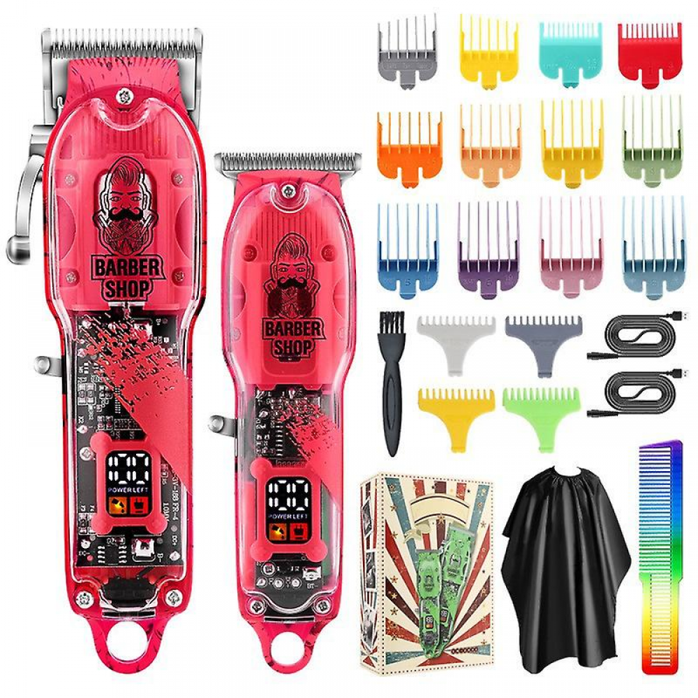 Lei Song Cordless Super Motor Hair Clipper & Trimmer Collection Set ...