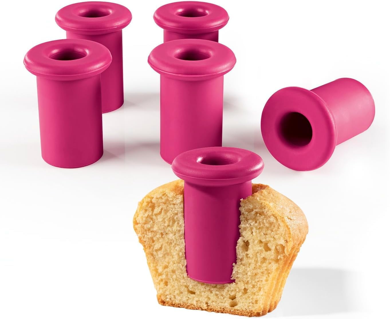 Lei Song Cupcake Plunger Cutter, Pastry Corer Decorating Divider Cake ...