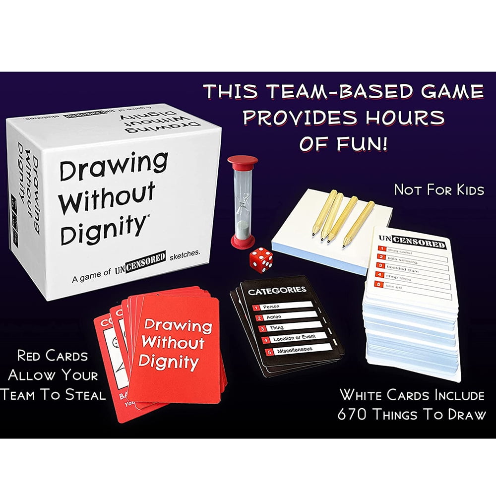Lei Song Drawing Without Dignity - A Twisted Funny Adult Party Games Of ...