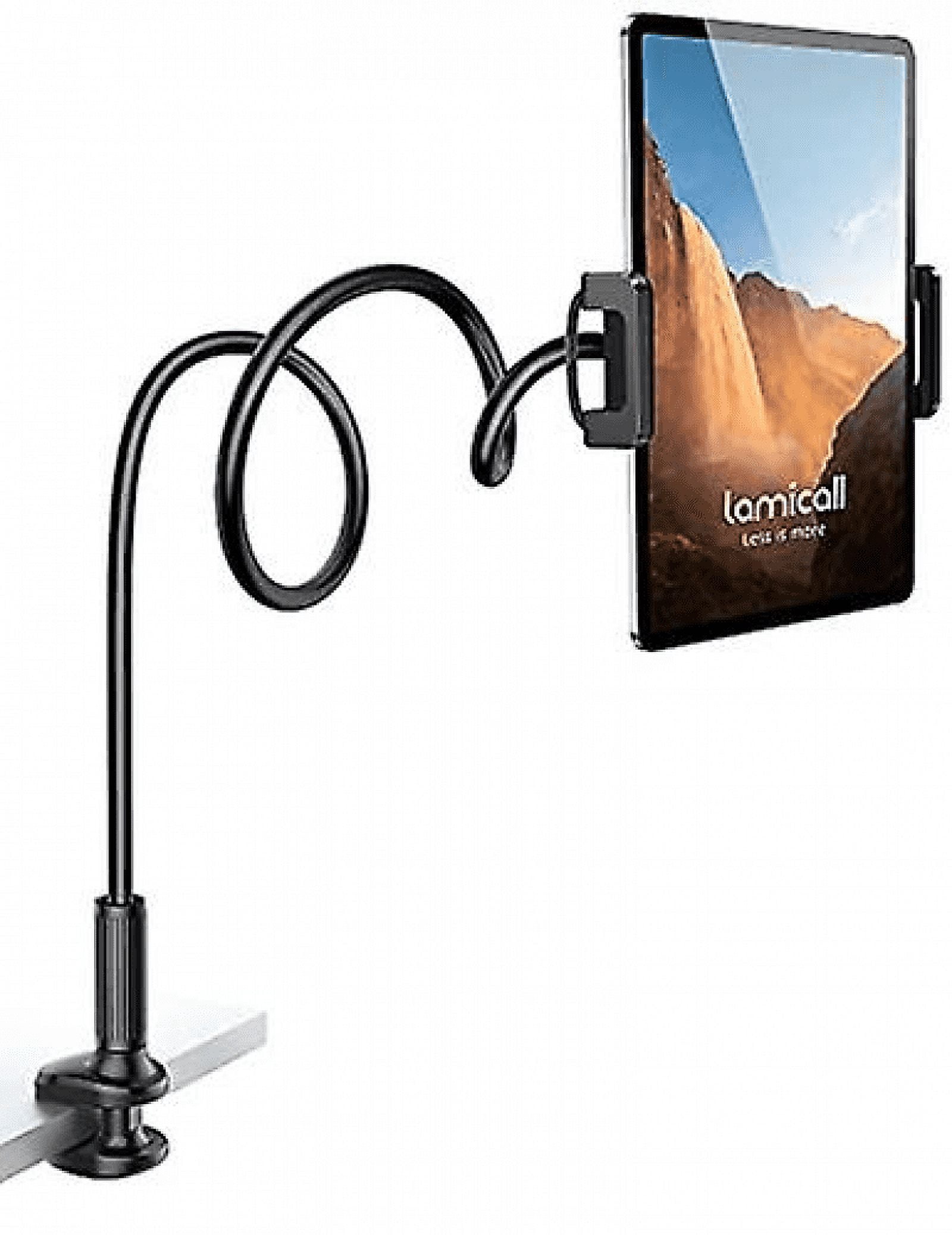 Lei Song Gooseneck Tablet Mount Holder For Bed - Flexible Tablet Arm ...