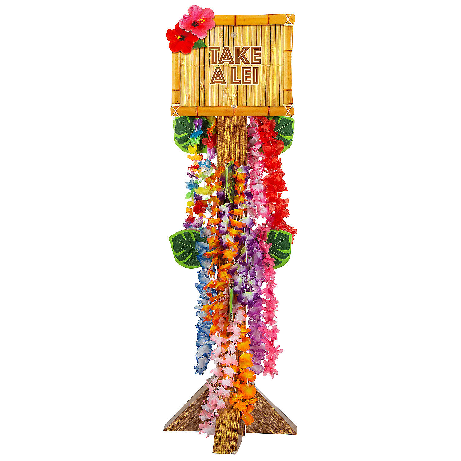 Lei Station with Leis Bulk 51 Pc - Walmart.com