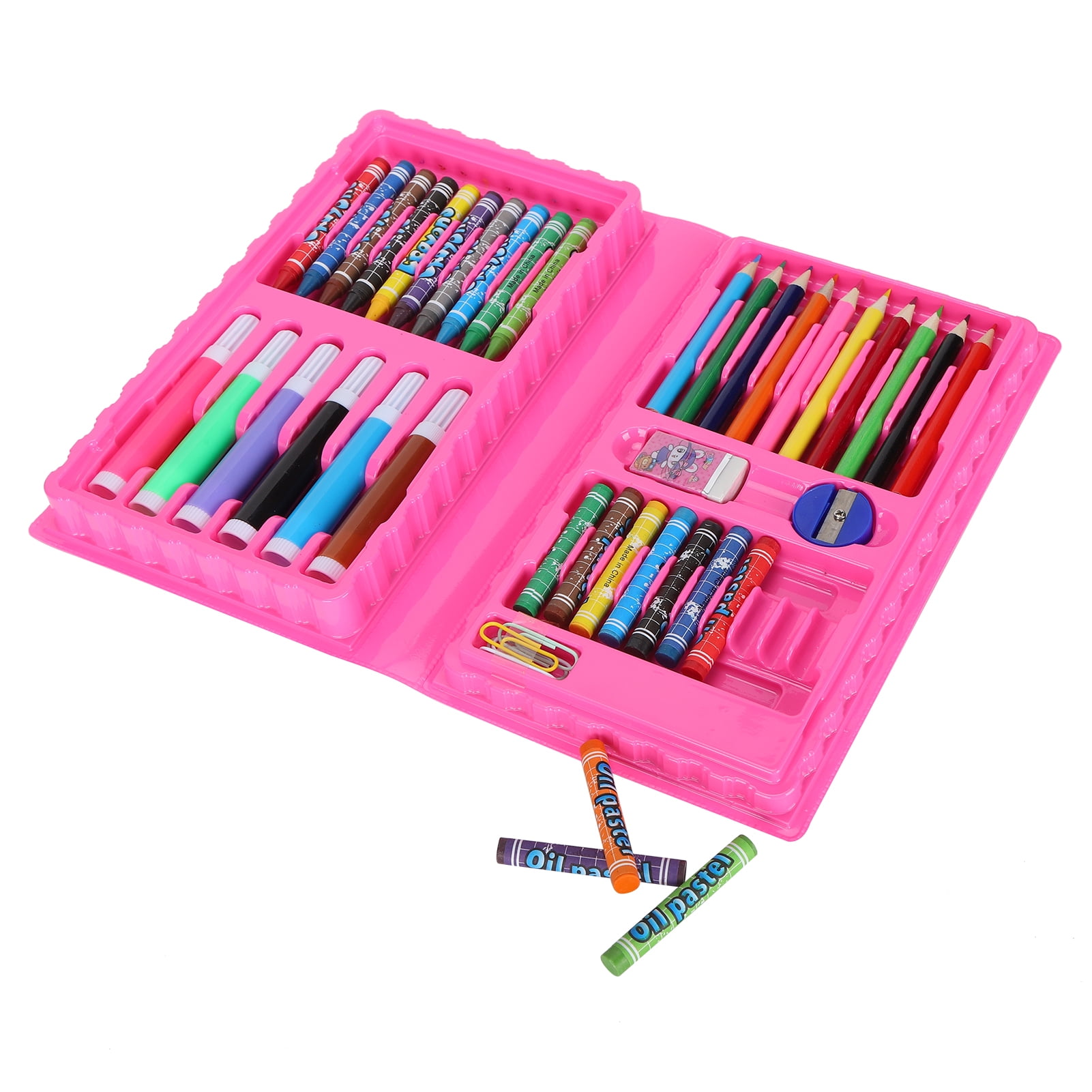 LeiKong Children Marker Crayon Oil Pastel Kid Colored Pencil Eraser ...