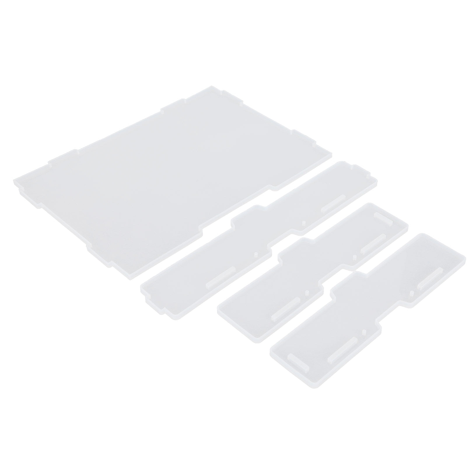 LeiKong Epoxy Mold DIY Crystal Desktop Folder Storage Box Notebook ...