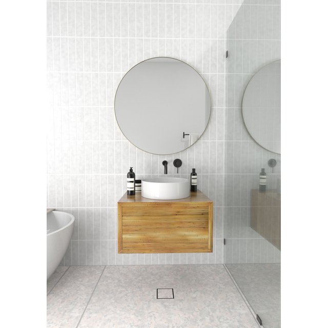 Leia 32 in. Round Mirror - Walmart Business Supplies