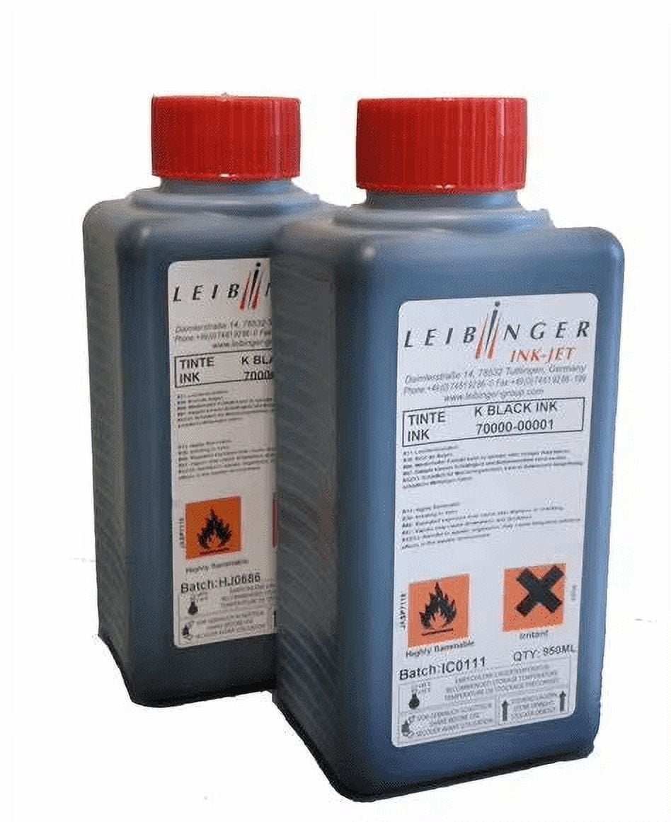 Leibinger INK 04794 77000-00030 Black Ink MEK General Purpose Ink with ...