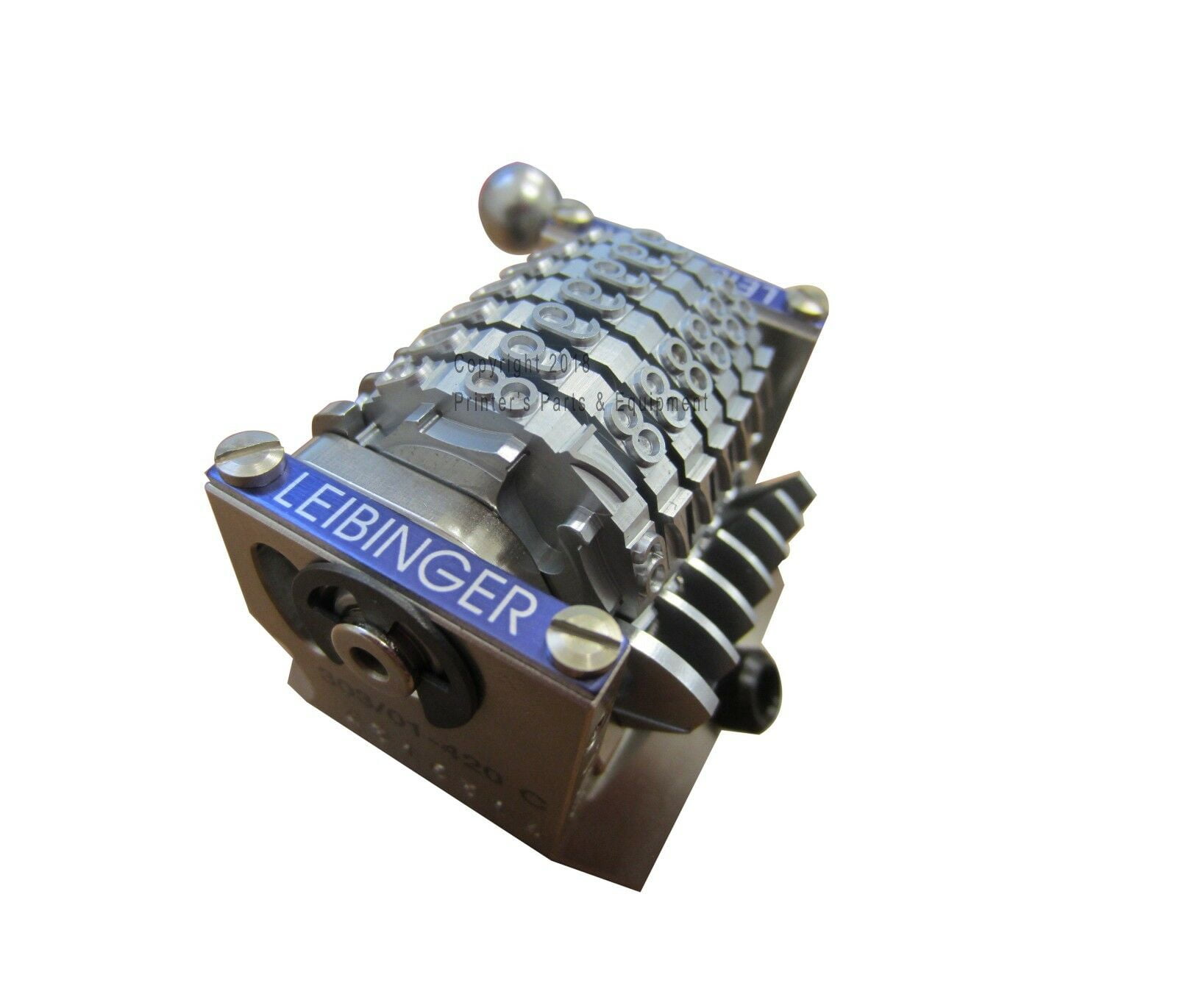 Leibinger Rotary 7 Digit Numbering Machine Heidelberg GTO Convex 3/16 ...