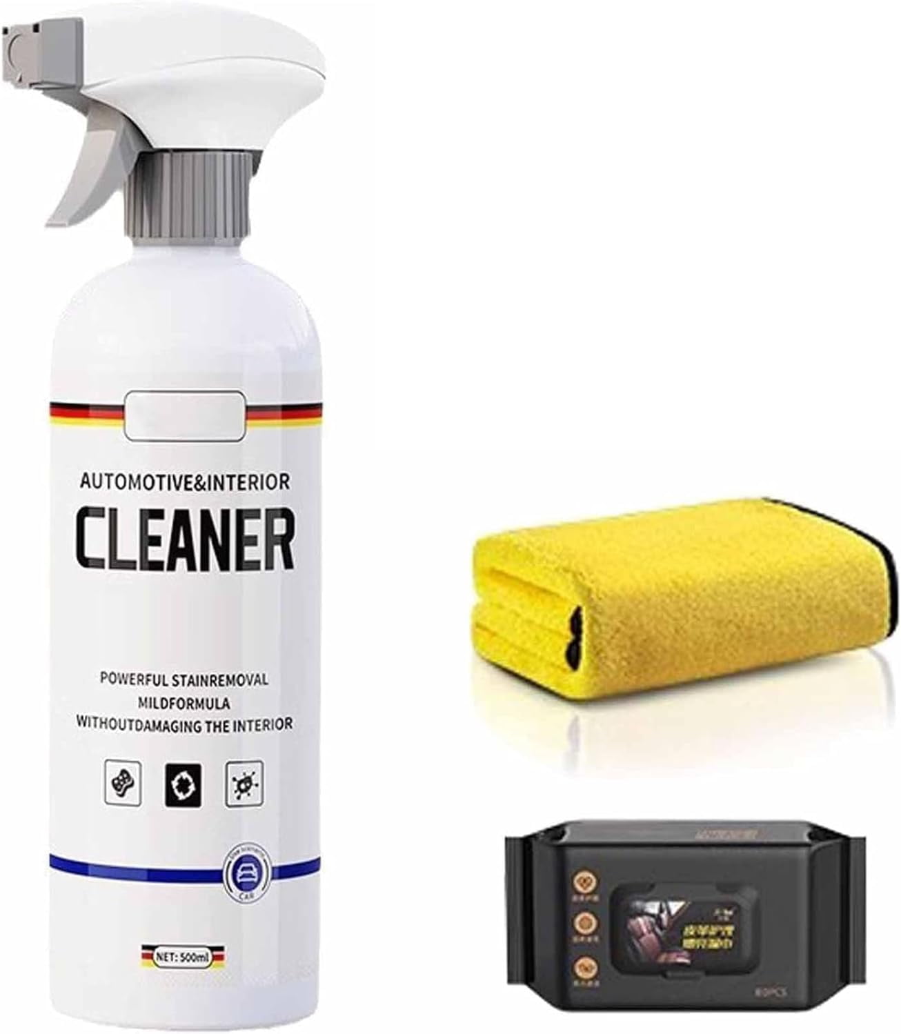 Leiboo Multi-Purpose Foam Cleaner Car Interior Cleaner, Multi Purpose ...