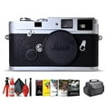 Leica MP 0.72 Rangefinder Camera (Silver) (10301) + Corel Photo Software + Case + Flex Tripod ...