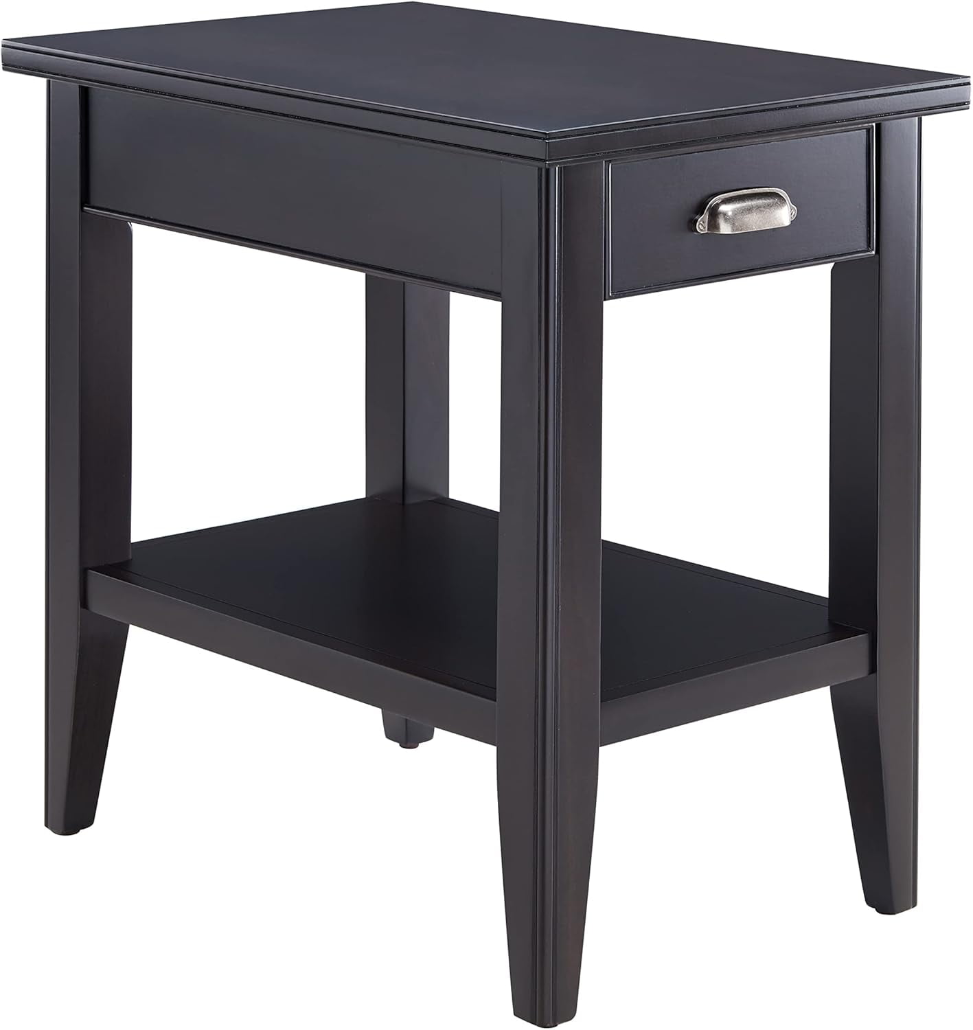 Leick Home 10537 Laurent One Drawer Swing Arm Lamp Side Table with ...