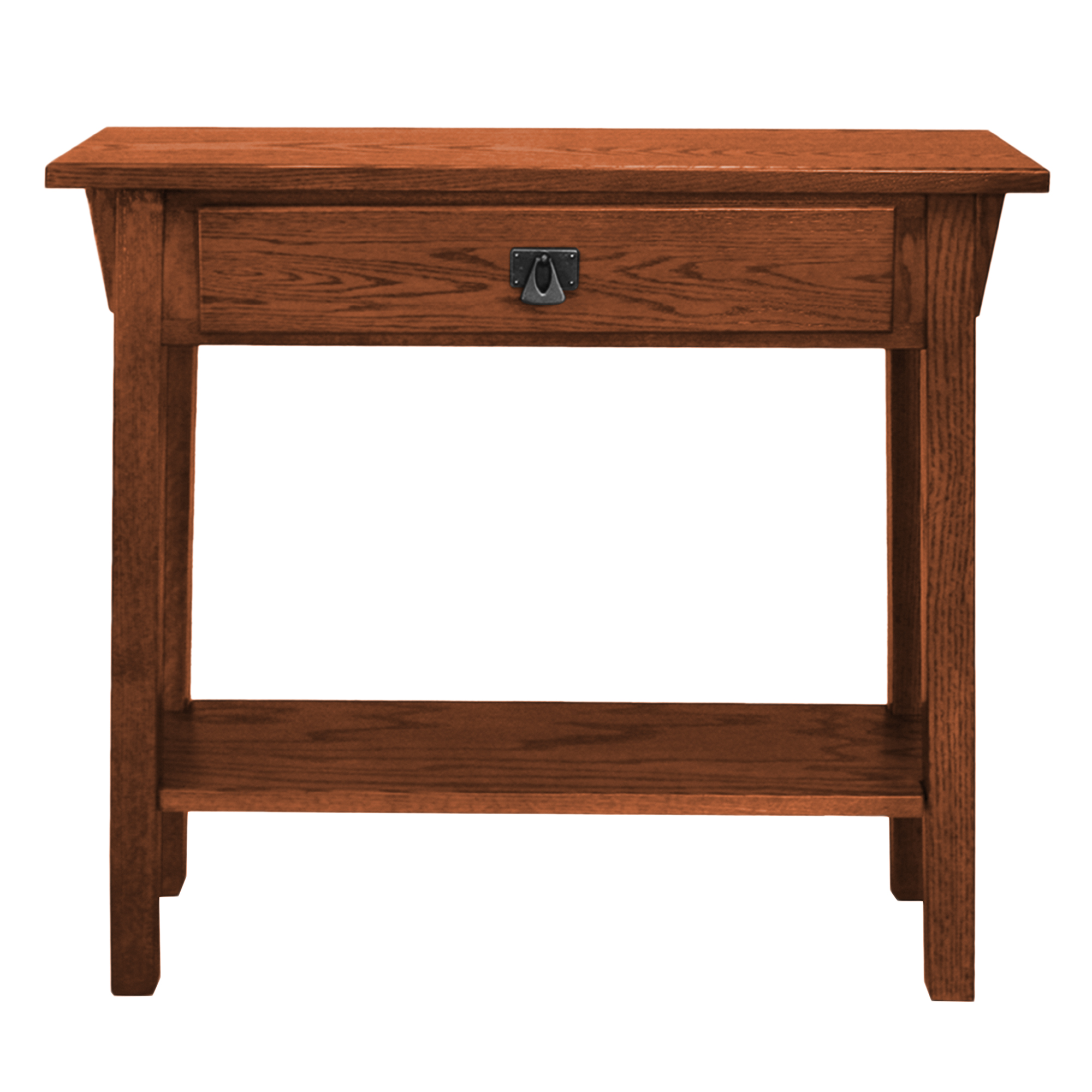 Leick Home 9057-RS Mission Console Table for Entryway, Wood Sofa Table ...