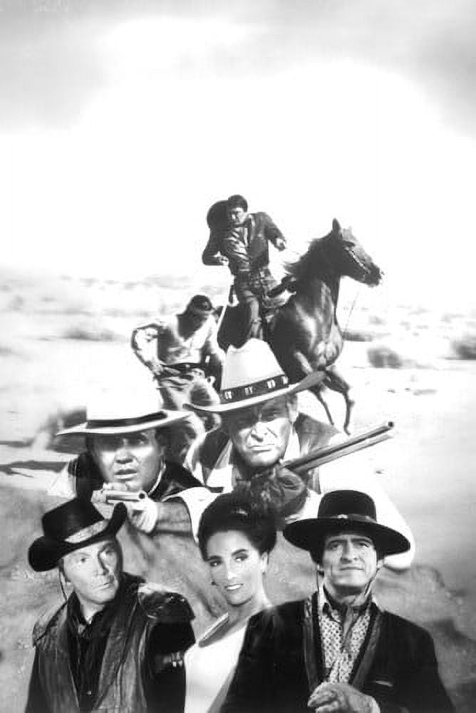 Leif Erickson, Cameron Mitchell, Mark Slade, Henry Darrow and Linda ...