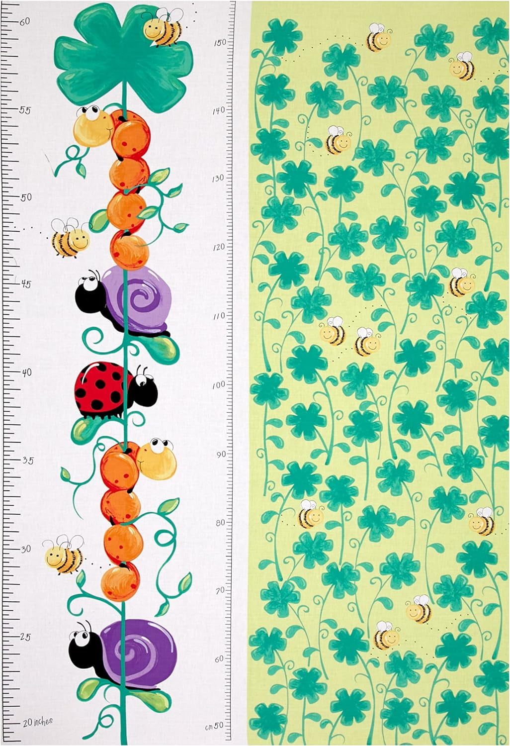 Leif the 30 In. Growth Chart Panel Multi Fabric - Walmart.com
