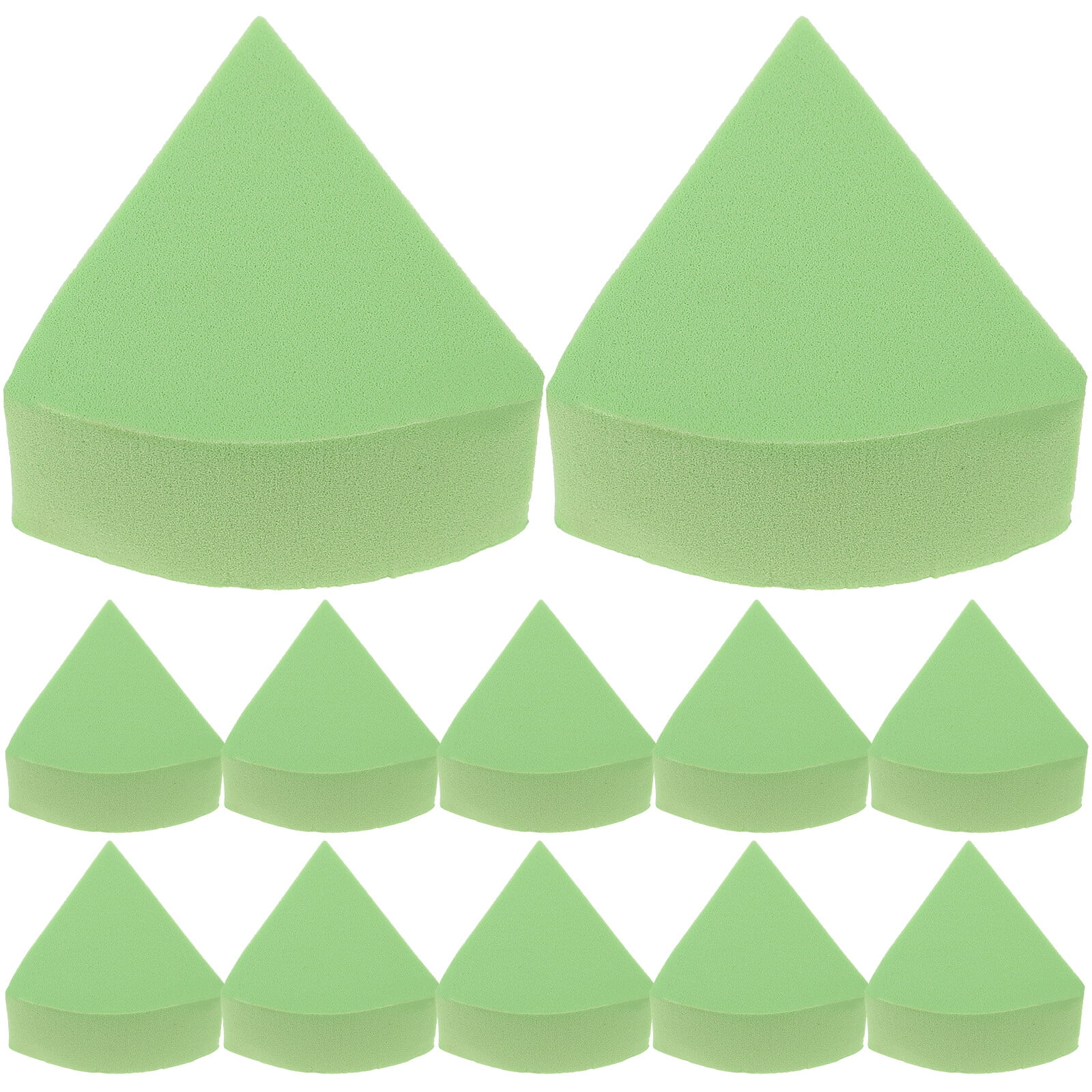 Leifggao 12pcs Fan-Shaped Makeup Puffs Makeup Applicator Sponges for ...