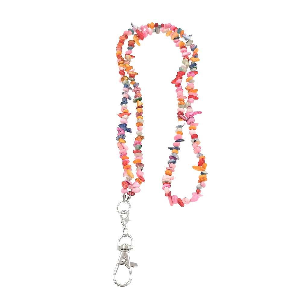 Leifggao 1pc Colorful Lanyard DIY Hanging Chain ID Lanyard Keys Hanging ...