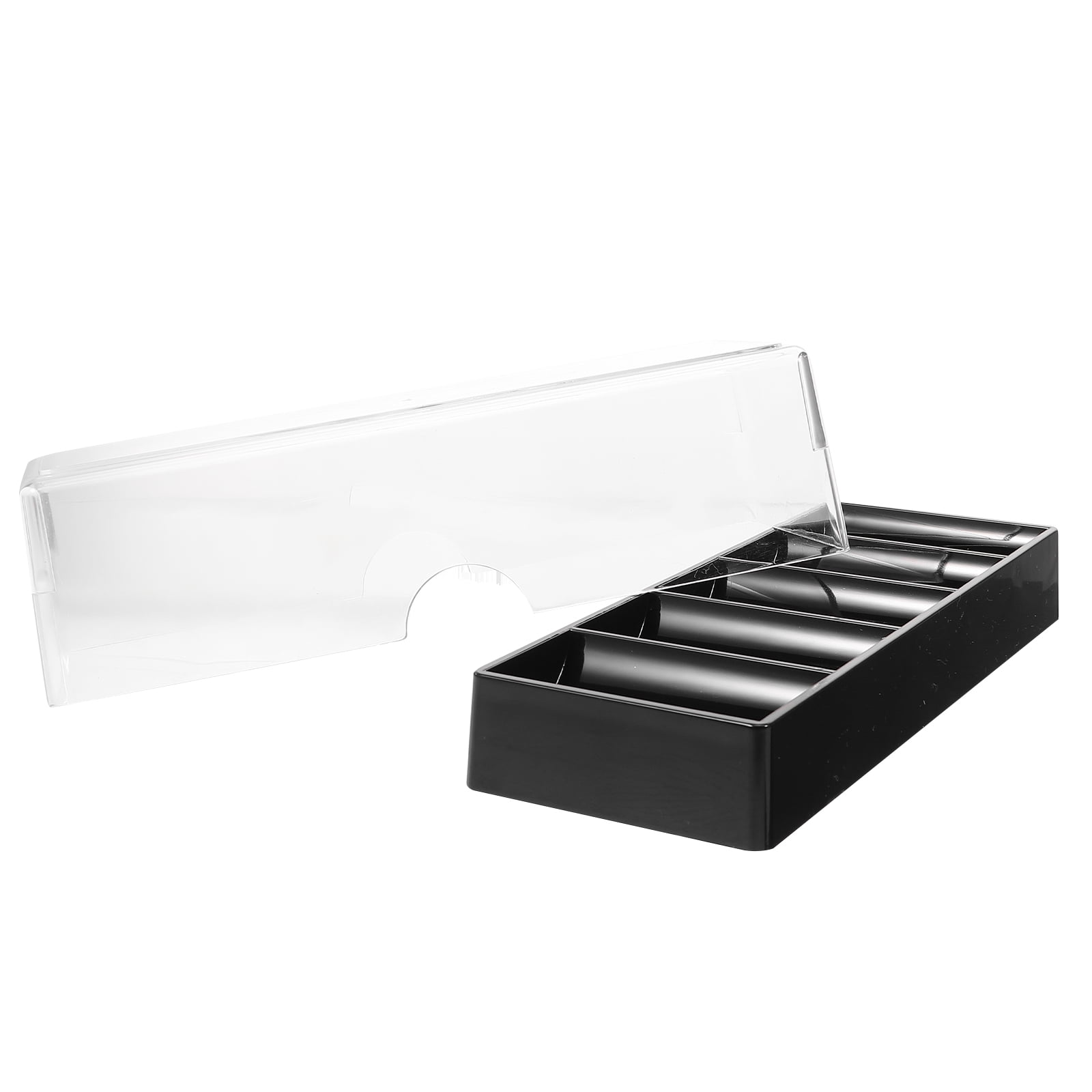 TABLZONE Professional Acrylic Poker Chip Box Transparent for Organized ...