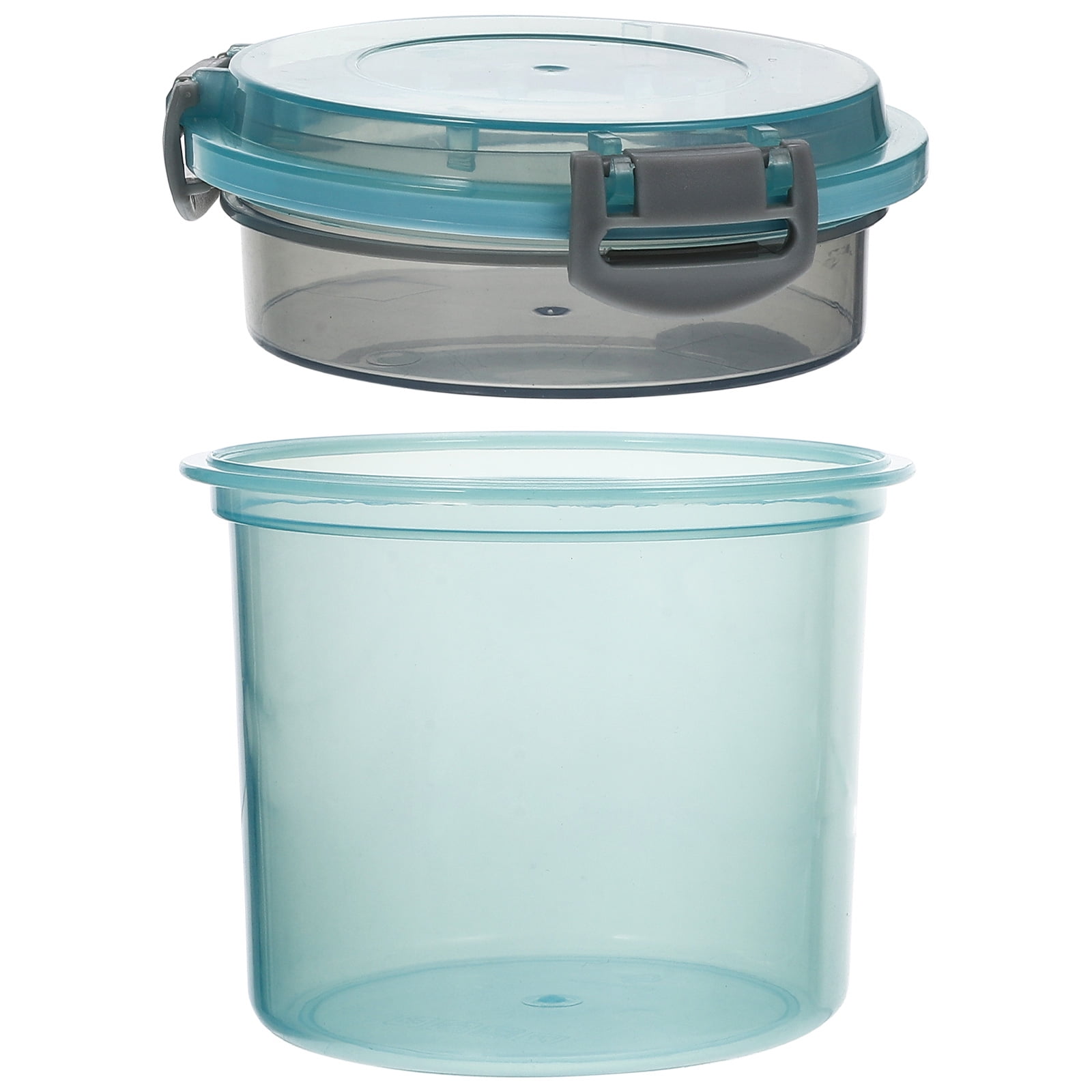 TABLZONE Oatmeal Cup Set Plastic PP Airtight Breakfast Storage ...