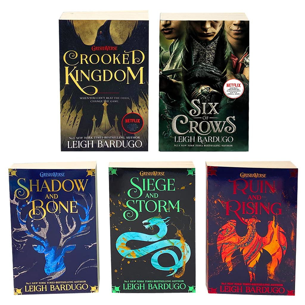 Leigh Bardugo 5 Books Set Collection and Shadow And Bone Trilogy with Grishaverse Series ...