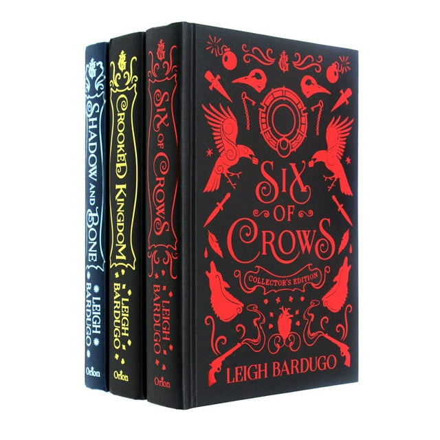 Leigh Bardugo Collectors Edition 3 Books Set (Shadow and Bone, Six of Crows, Crooked Kingdom ...