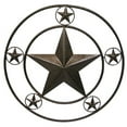 Leigh Country 23" Barn Star With Double Ring - Walmart.com