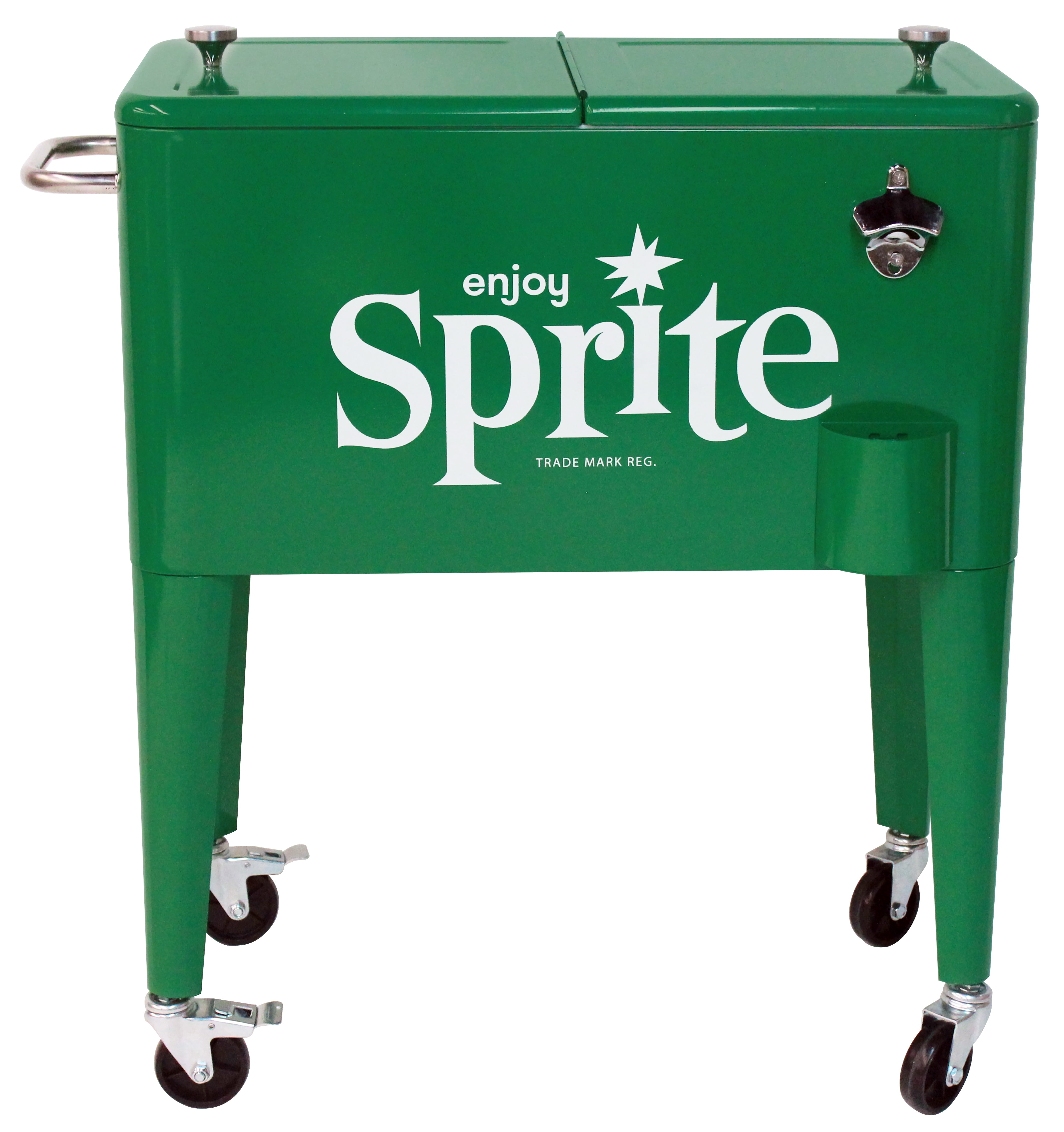 Leigh Country CP 98401 60 Qt. Sprite Green Metal Patio Cooler - Walmart.com
