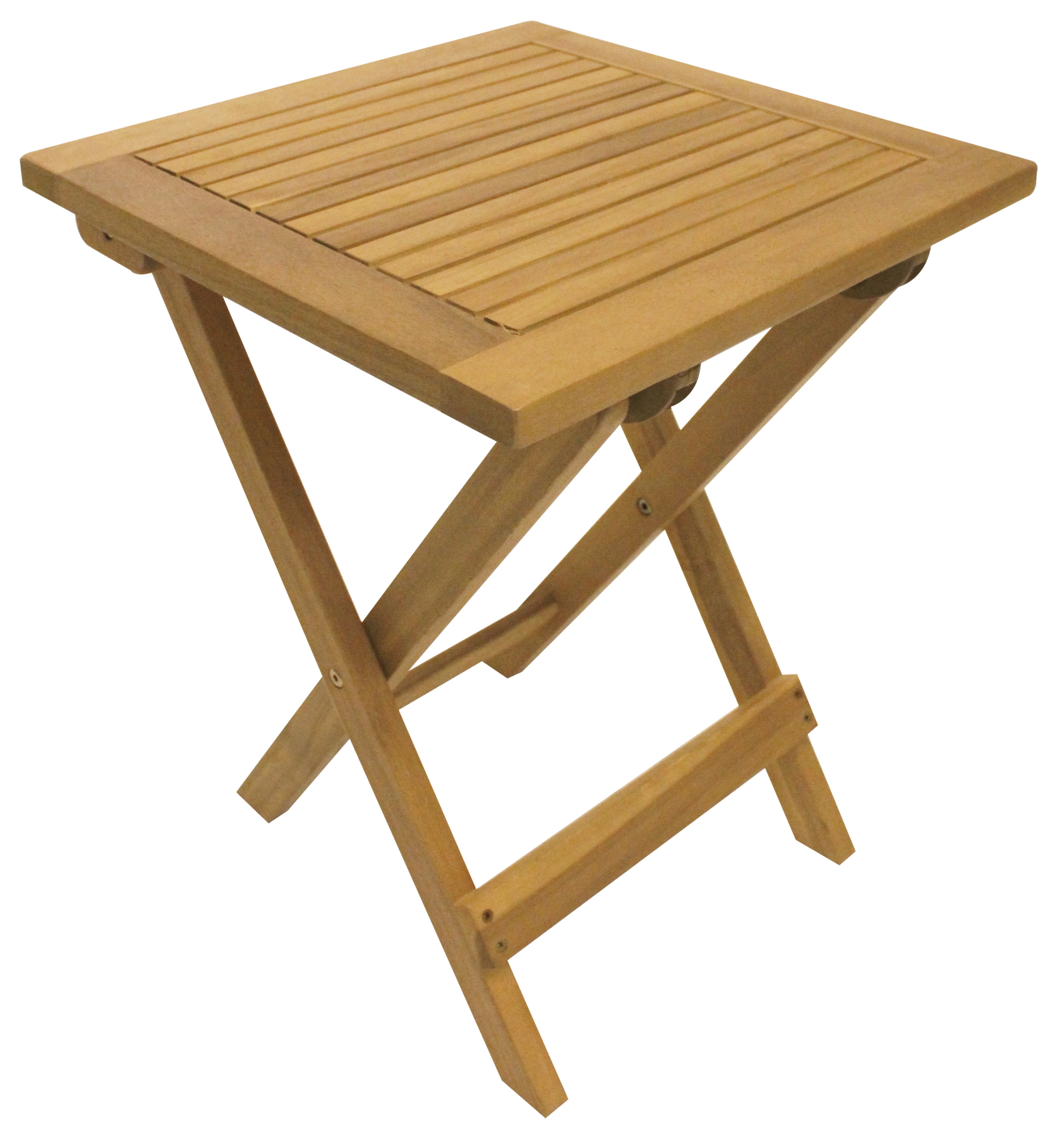 Leigh Country Folding Side Table - Natural - Walmart.com