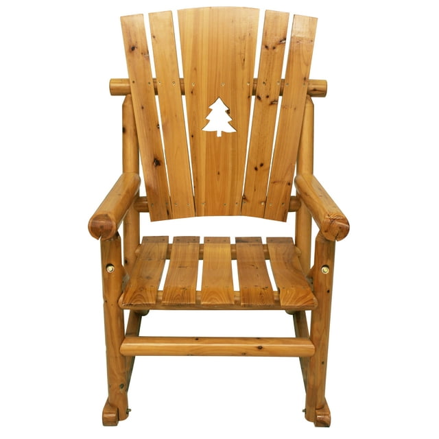 Leigh Country TX 95104 Aspen Adult Rocking Chair with Pine Tree Cutout ...
