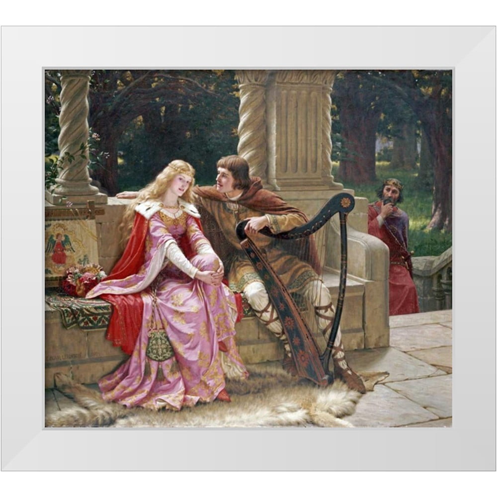 Leighton, Edmund Blair 17x15 White Modern Wood Framed Museum Art Print ...