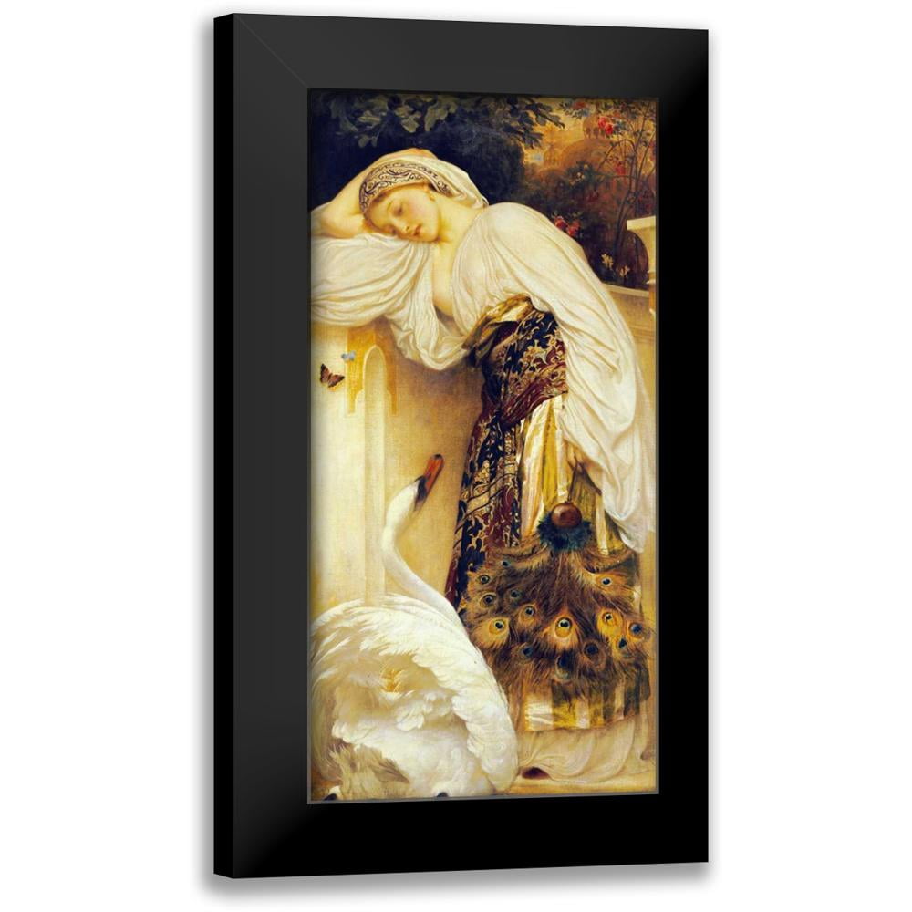Leighton, Lord Frederick 9x14 Black Modern Framed Museum Art Print ...