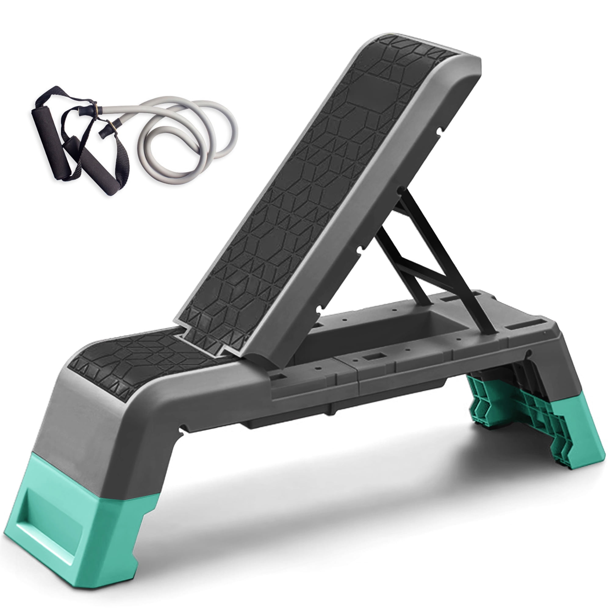 Leikefitness Home Gym 2 in 1 Adjustable Aerobic Step Platform & Weight ...