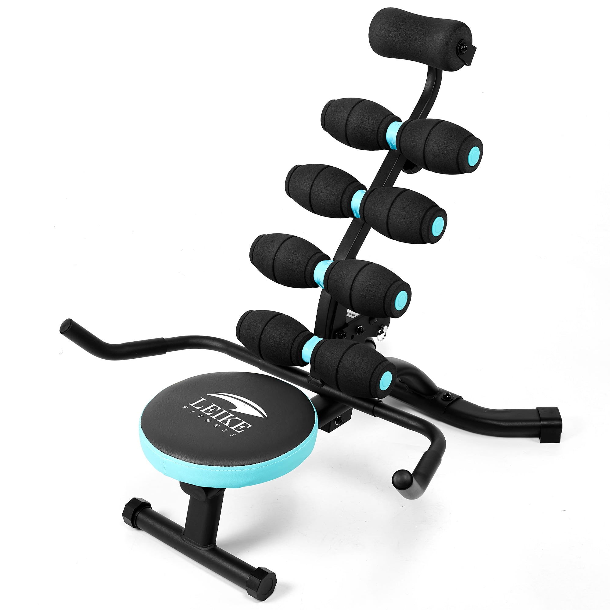 Leikefitness Exercise Twist Workout Chair with Foam Roller for Core ...