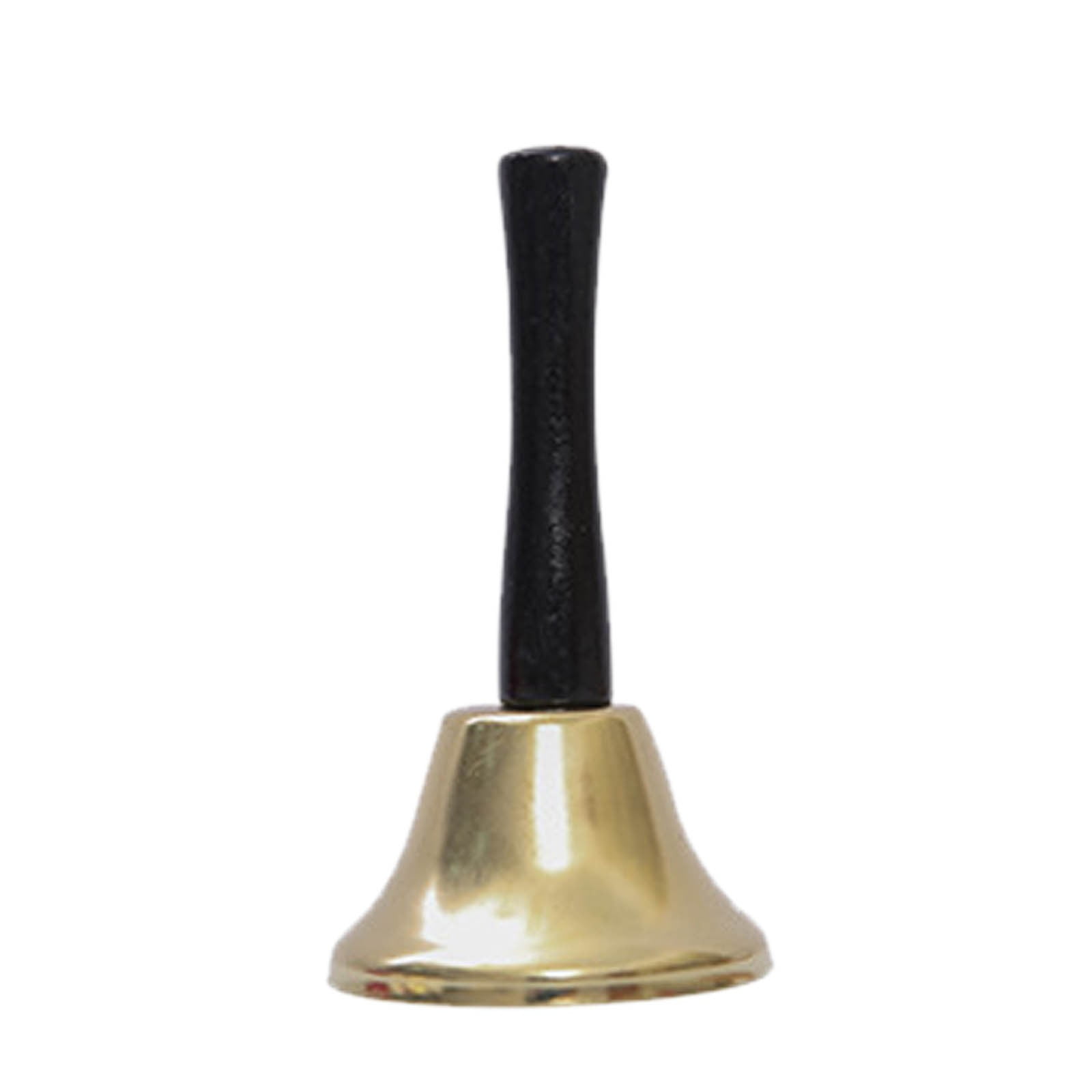 Metal Hand Bell for Ringing, Gold, Clear Sound, Classroom, Dinner, Food ...