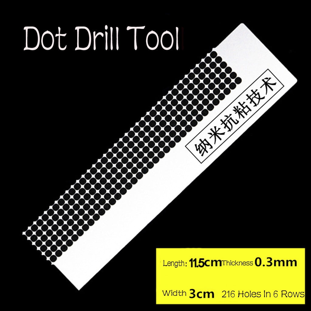 Leileiiiii Diamond Drawing Ruler Dot Drill Tool Magic Tool Diamond ...