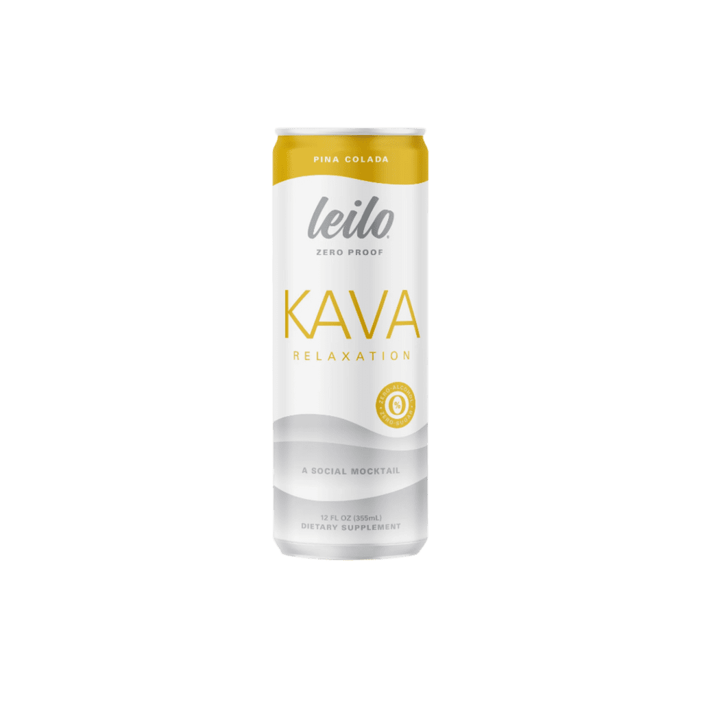 Leilo Sugar-Free Piña Colada Mocktail, Non-Alcoholic Kava Relaxation ...
