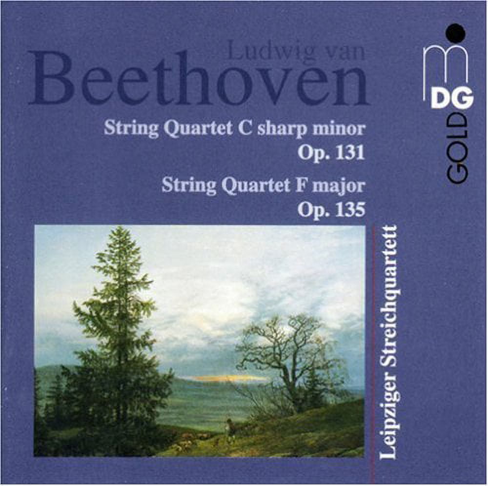 Leipziger Streichquartett - String Quartet in C Sharp minor Op 131 - Music & Performance - CD ...