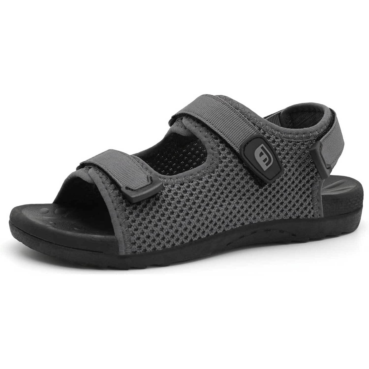Leisfit Womens Orthopedic Walking Hiking Sandals Adjustable Open Toe ...