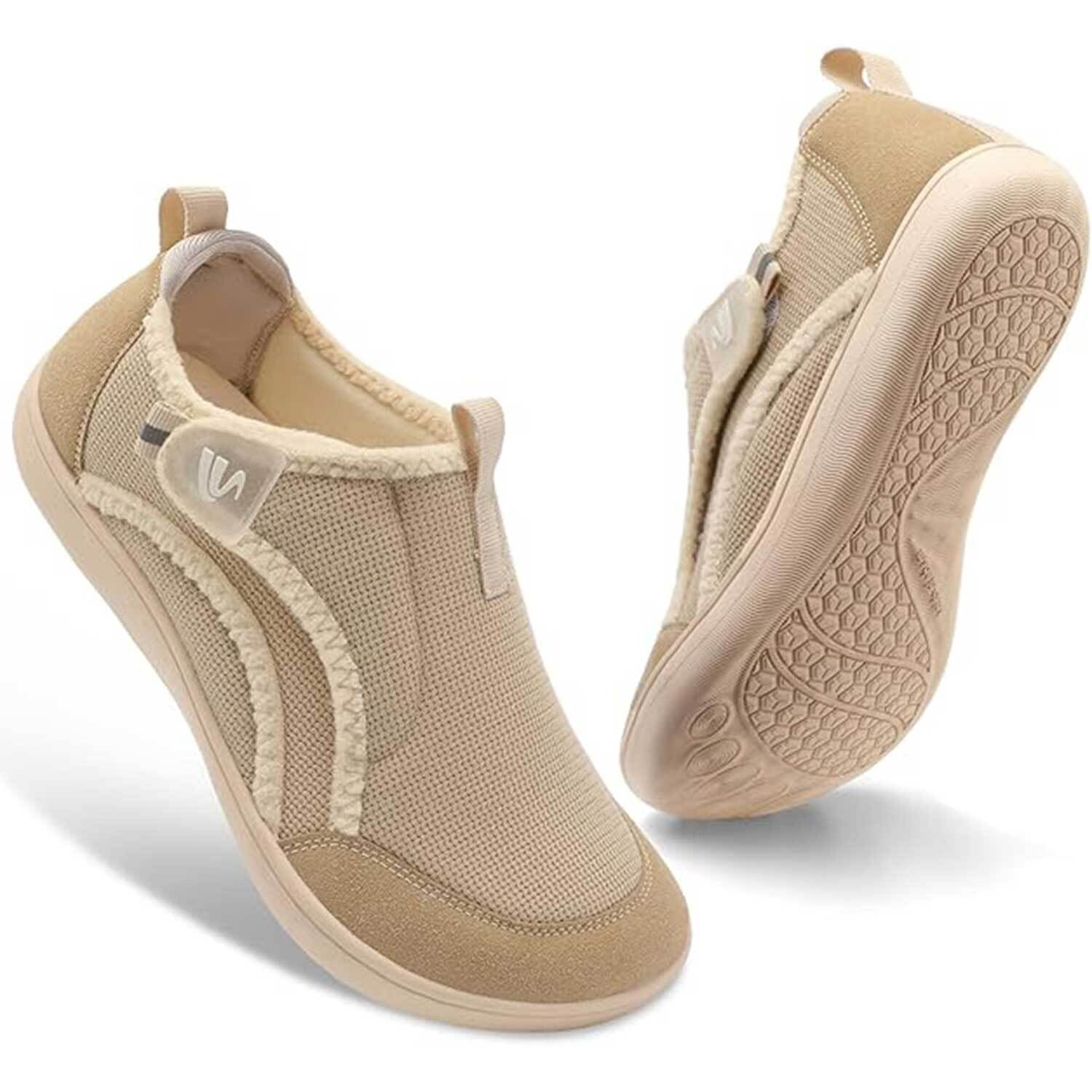 Leisfit Diabetic Shoes for Women Extra Wide Toe Bedroom Slippers ...