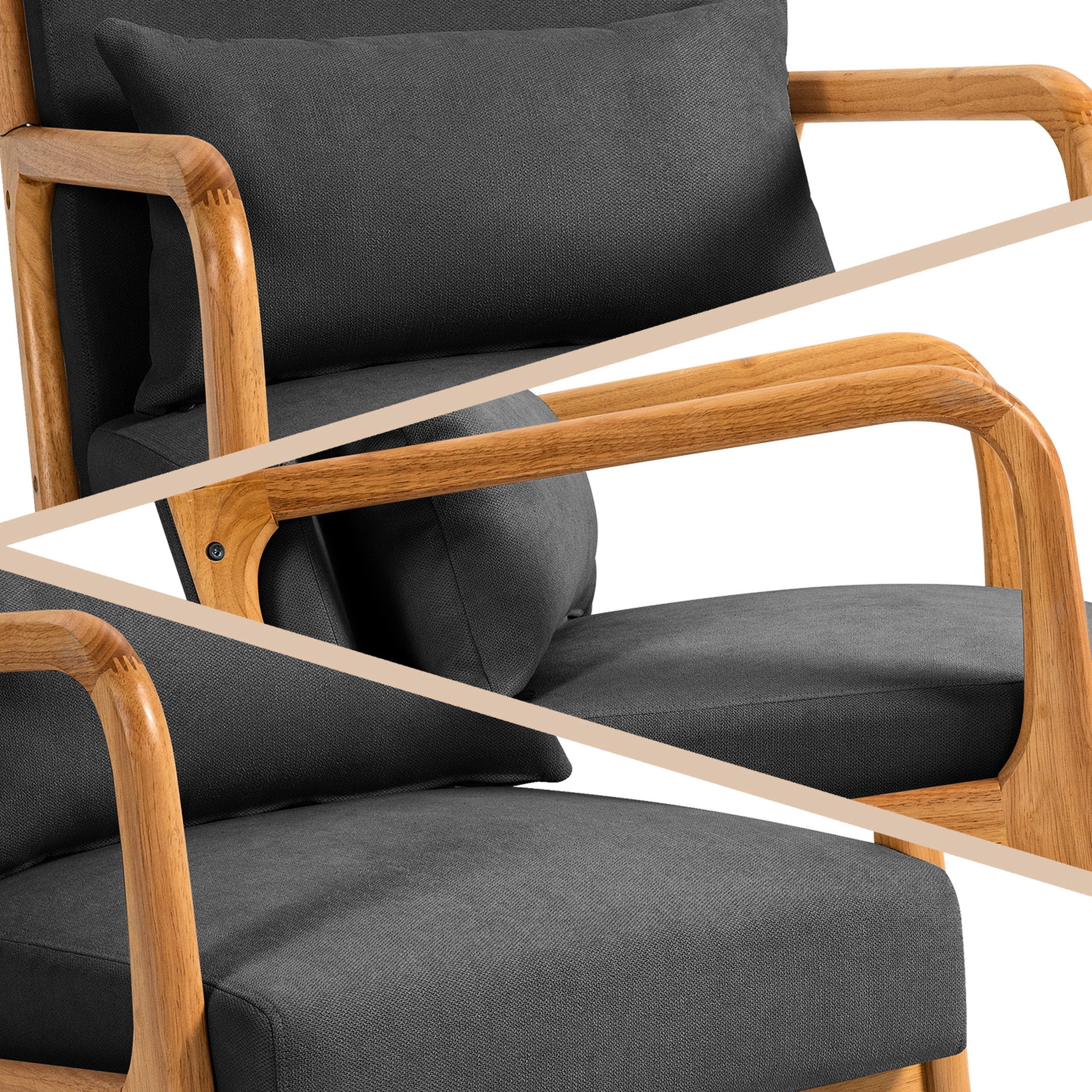 Leisure Accent Seating | High - density Sponge for Relaxing at Home ...