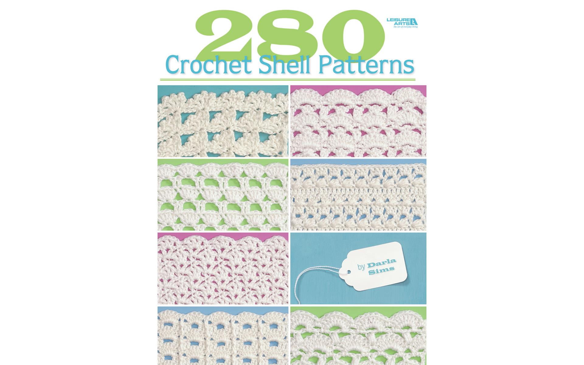 Leisure Arts 280 Crochet Shell Patterns Crochet Book – Step-by-Step ...