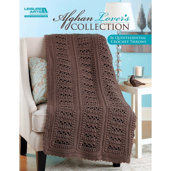 Leisure Arts Afghan Lover's Collection - Walmart.com