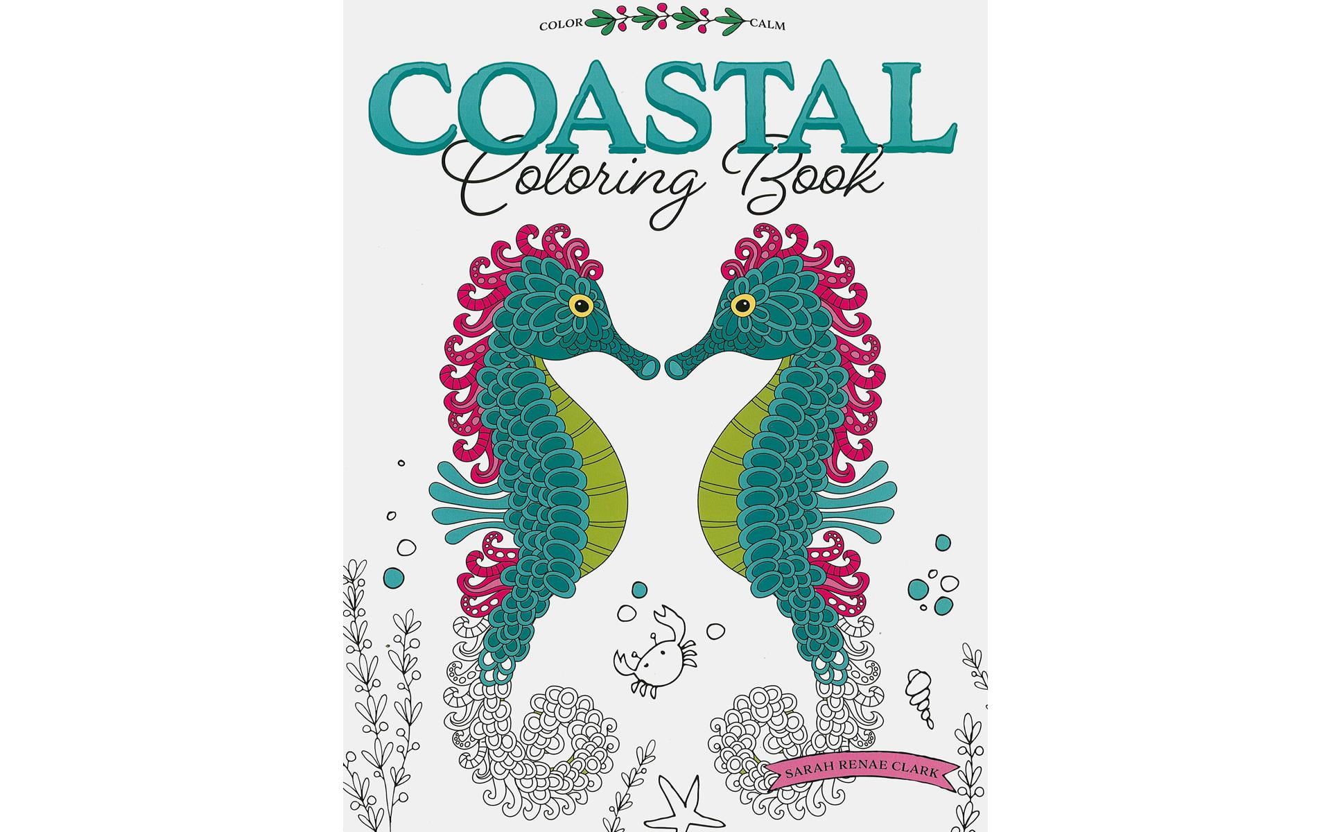Leisure Arts Coastal Coloring Book - Walmart.com