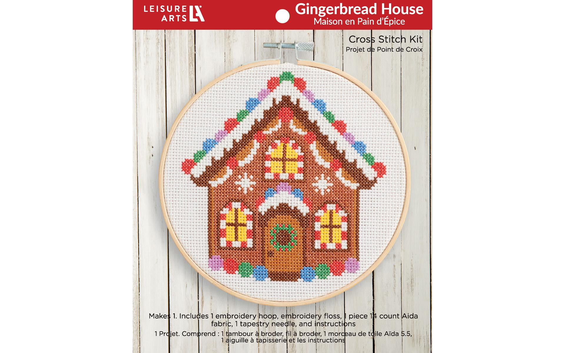 Stitch Gingerbread House Kit
