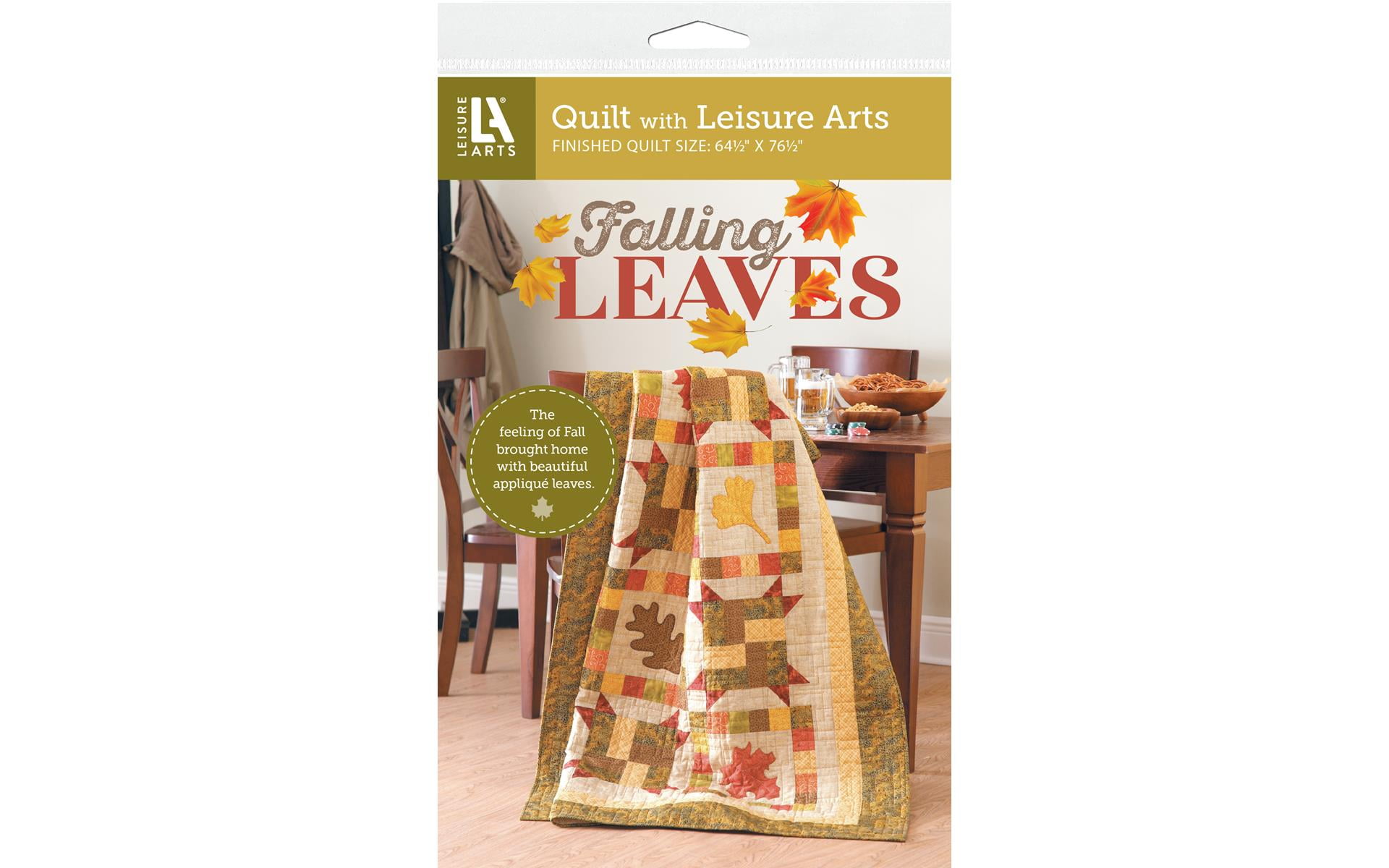 Leisure Arts Falling Leaves Quilting Pattern - Walmart.com