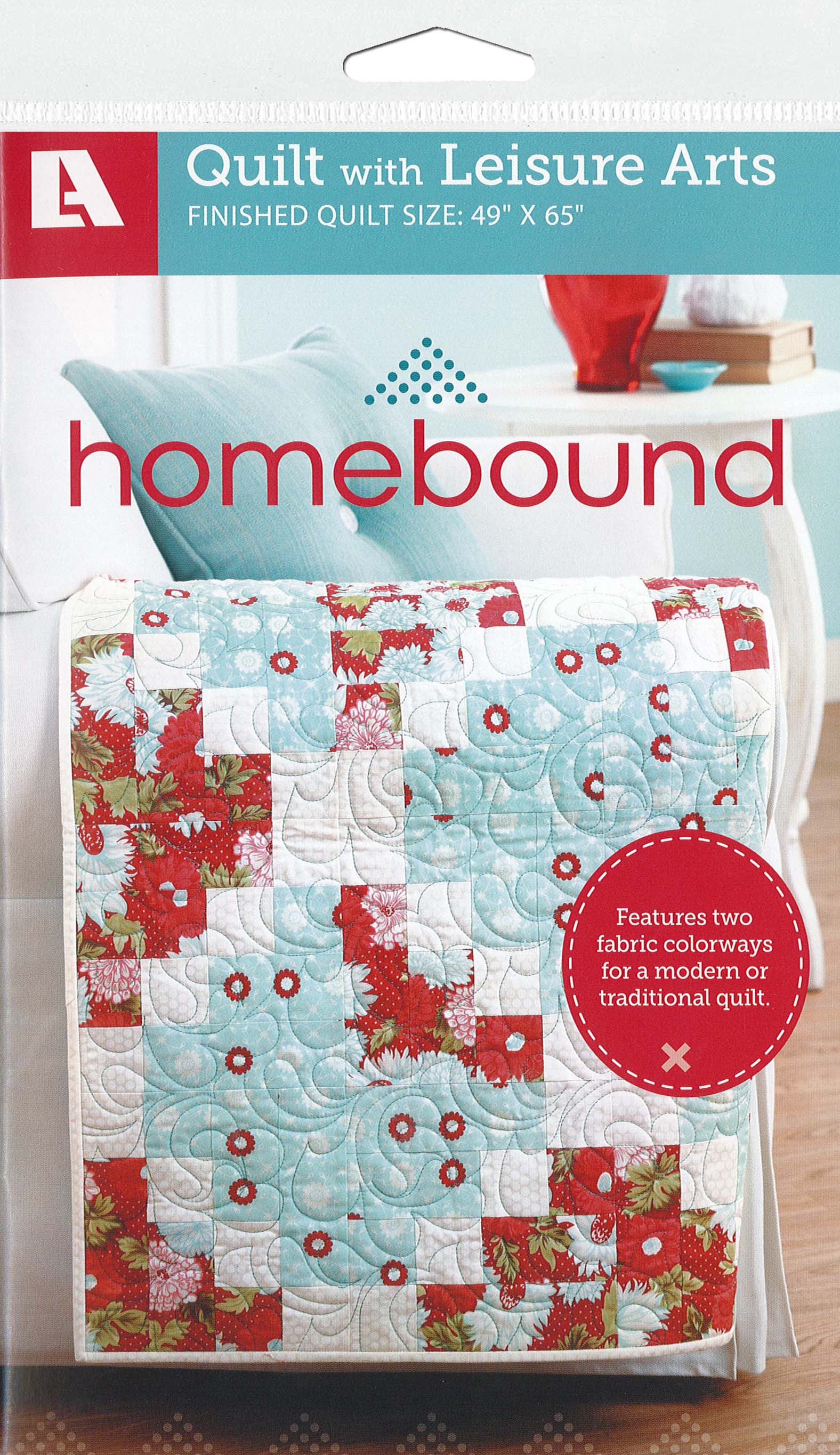 Leisure Arts Homebound Quilt Quilting Pattern - Walmart.com