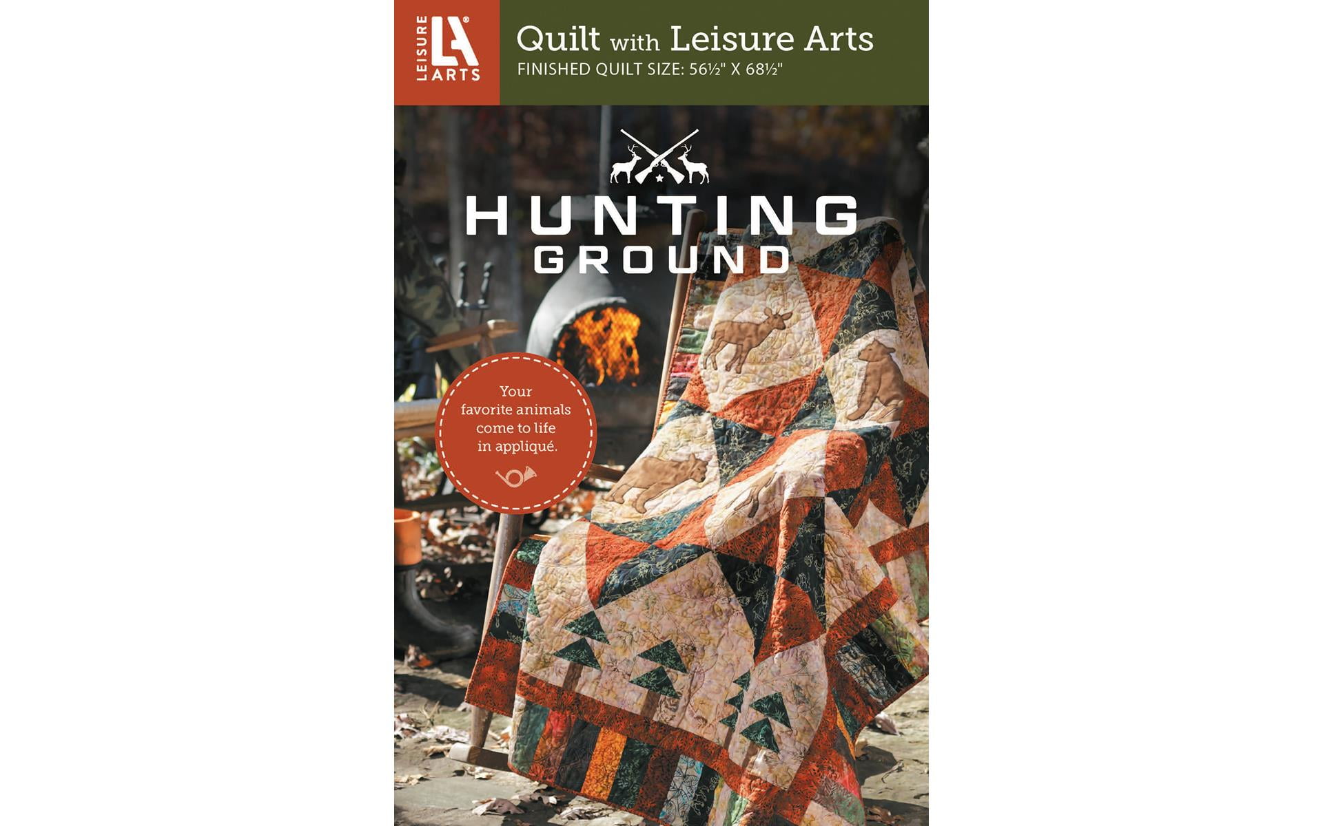 Leisure Arts Hunting Ground Quilting Pattern - Walmart.com