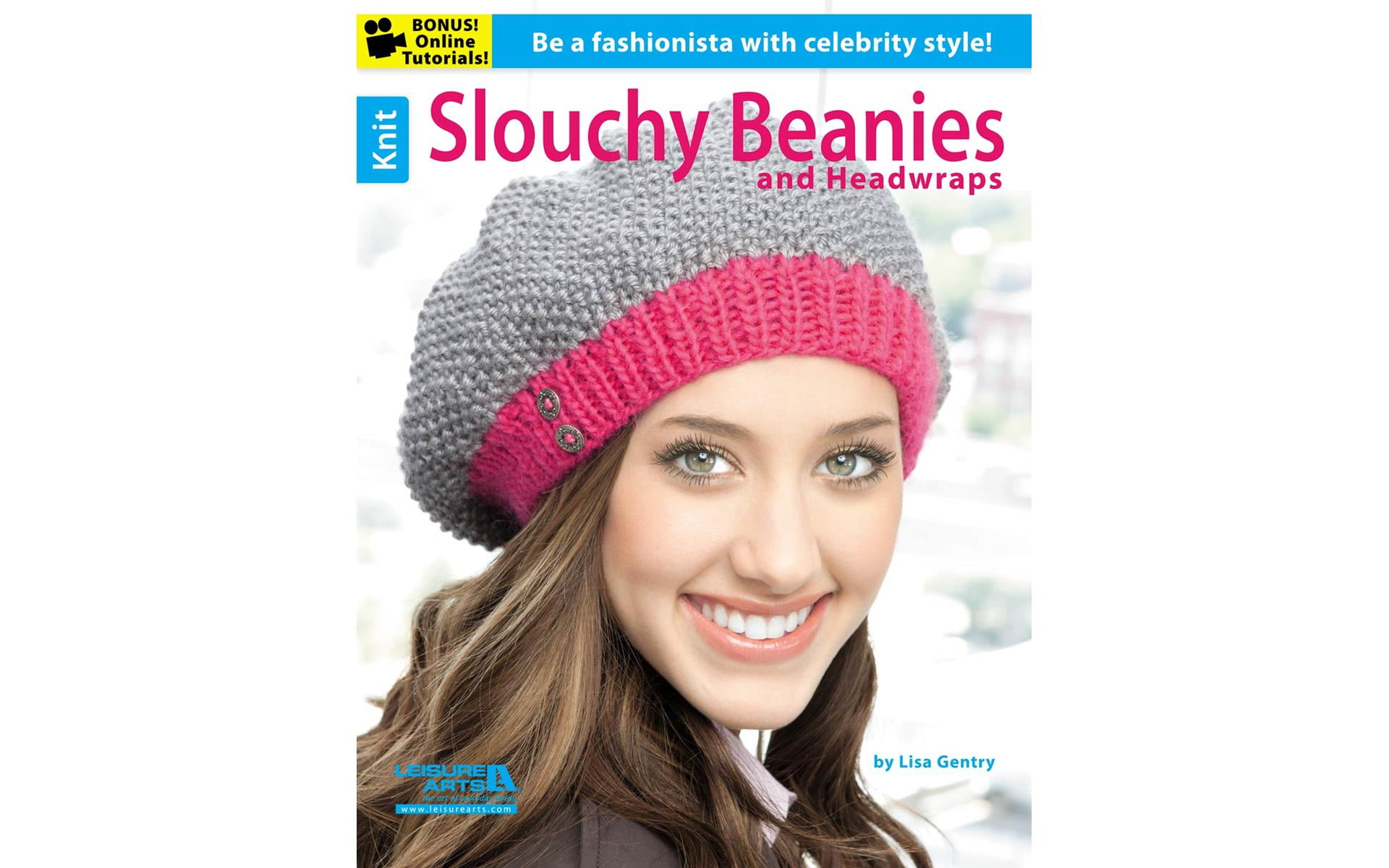 Leisure Arts Knit Slouching Beanies and Headwraps Knitting Book - Walmart.com