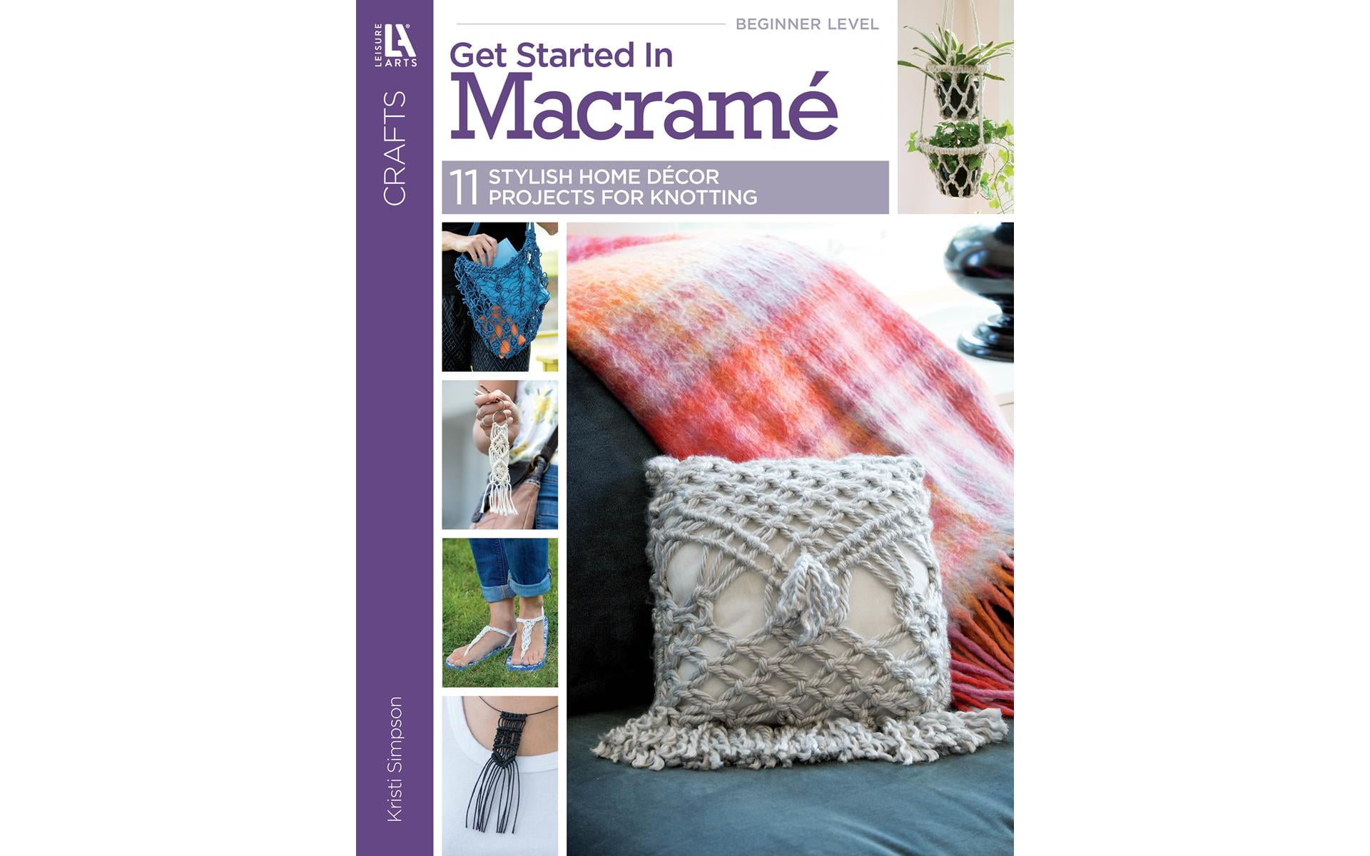 Leisure Arts Macrame? Wall Hangings Book - Macramé Books For Adults And ...